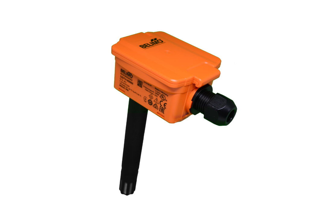 22DCK-51 Duct Sensor CO2 / VOC / CO2+VOC Mix / Temperature °F active ...