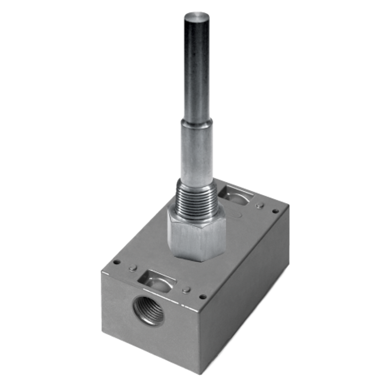 10,000 Ohm Thermistor (Type II), Immersion, Machined Well, 1.25", NEMA ...