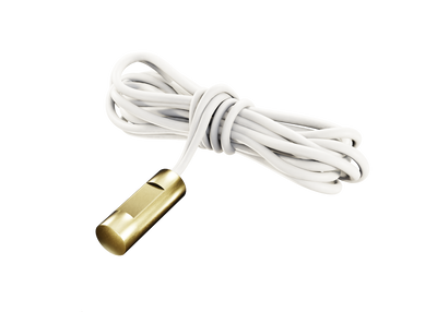 10,000 Ohm Thermistor (E1), Pipe Mount, Brass, 6' Plenum Cable ...