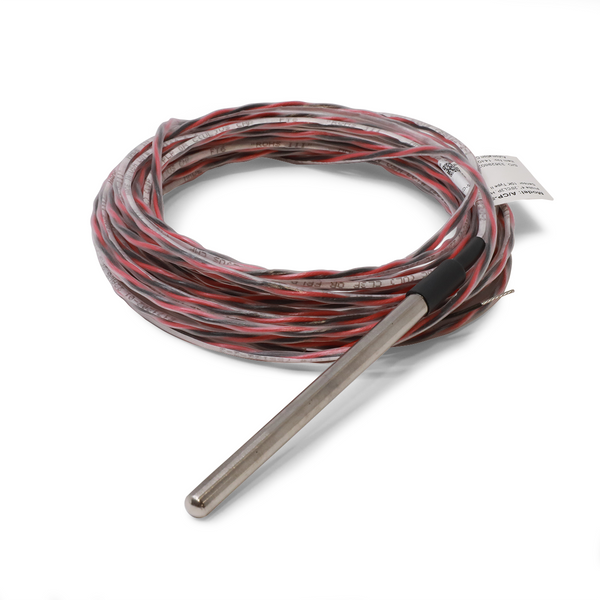 10,000 Ohm Thermistor (Type II), Probe Only, 4", 6' Plenum Cable, w ...