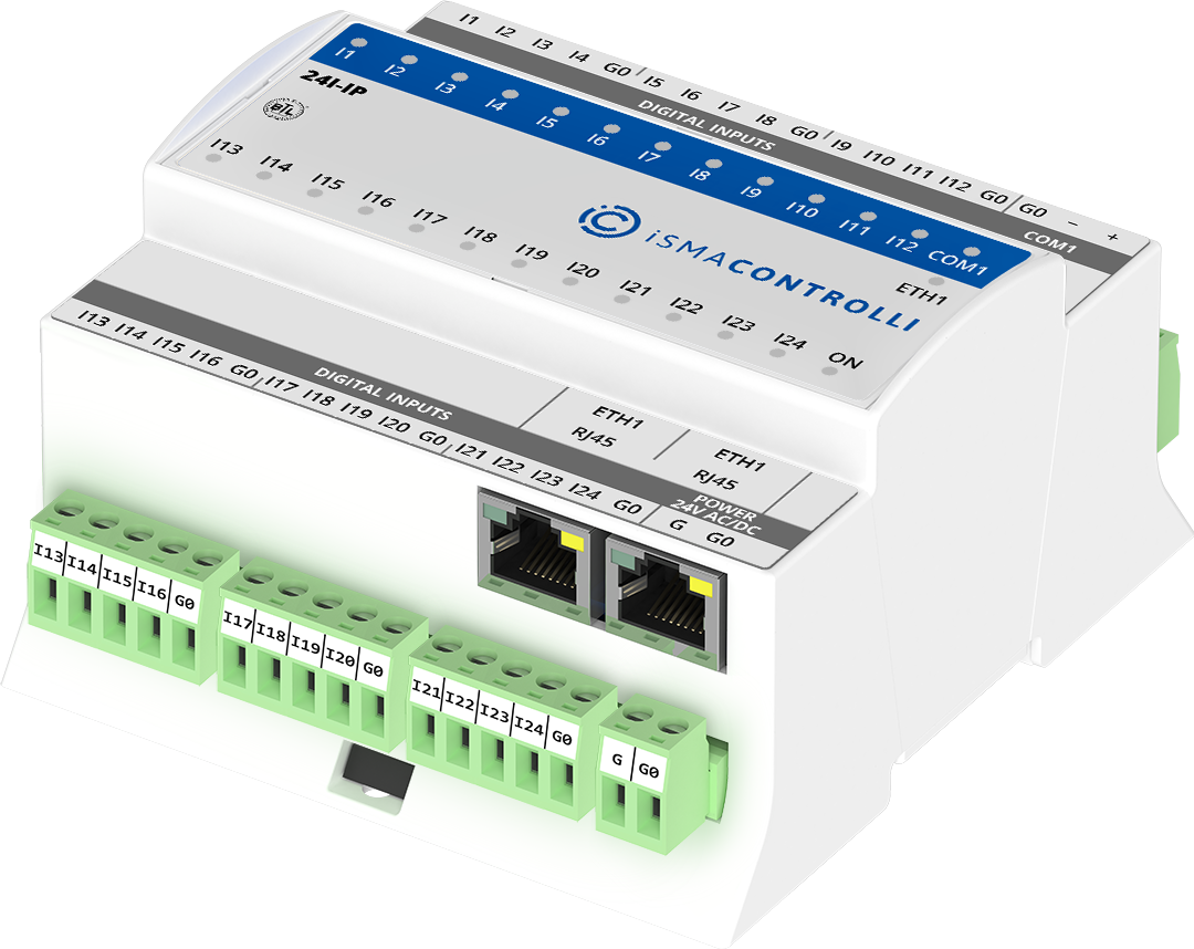 I/O module with Modbus TCP/IP (with built in Modbus Gateway to RS485 ...
