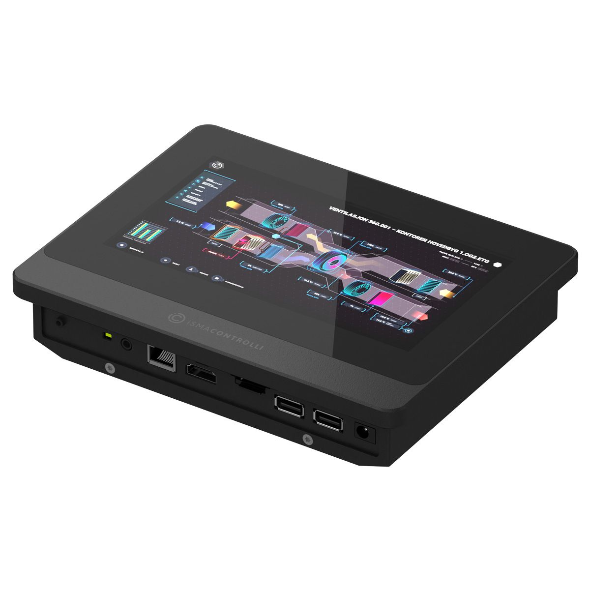 7-inch Android panel PC. iSMA application | Engenuity Systems