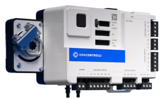 Free programmable VAV controller including built-in applications ...